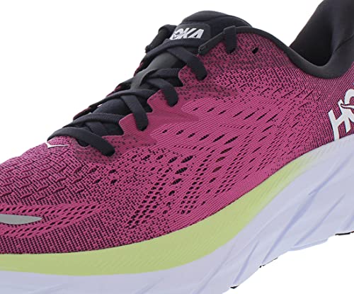 HOKA ONE ONE Clifton 8 Womens Shoes Size 6, Color: Blue Graphite/Ibis Rose