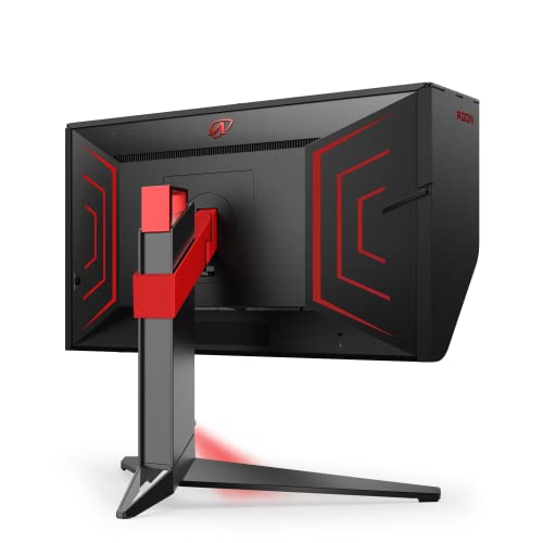 AOC Agon PRO AG254FG 25" Tournament Gaming Monitor, FHD 1920x1080, 360Hz, 1ms, DisplayHDR 400, G-SYNC + Reflex, Console Ready, Light FX, Low Input Lag, Height-Adjustable