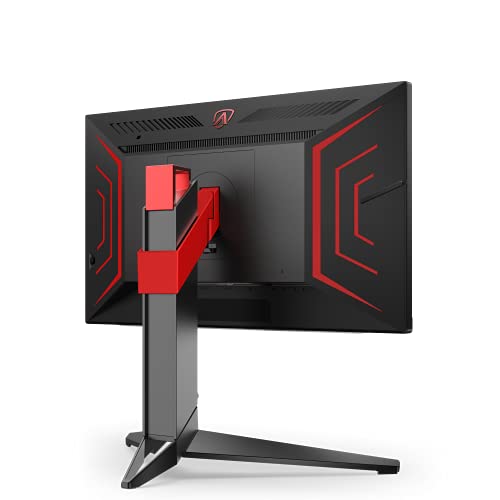 AOC Agon PRO AG254FG 25" Tournament Gaming Monitor, FHD 1920x1080, 360Hz, 1ms, DisplayHDR 400, G-SYNC + Reflex, Console Ready, Light FX, Low Input Lag, Height-Adjustable