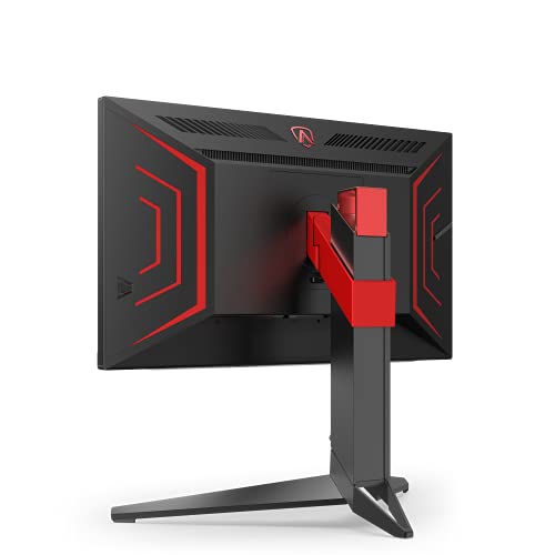 AOC Agon PRO AG254FG 25" Tournament Gaming Monitor, FHD 1920x1080, 360Hz, 1ms, DisplayHDR 400, G-SYNC + Reflex, Console Ready, Light FX, Low Input Lag, Height-Adjustable