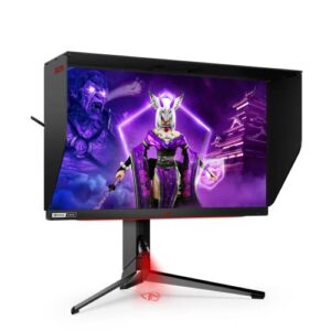 AOC Agon PRO AG254FG 25" Tournament Gaming Monitor, FHD 1920x1080, 360Hz, 1ms, DisplayHDR 400, G-SYNC + Reflex, Console Ready, Light FX, Low Input Lag, Height-Adjustable