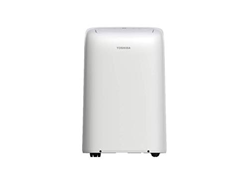 Toshiba PD0811CRU, 8,000 BTU, 6,000 SACC 115-Volt Portable Air Conditioner and Dehumidifier with Remote (Renewed)