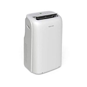 Toshiba PD0811CRU, 8,000 BTU, 6,000 SACC 115-Volt Portable Air Conditioner and Dehumidifier with Remote (Renewed)