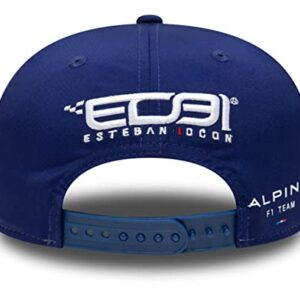 Alpine Racing F1 New Era 9Fifty 2022 Esteban Ocon Team Hat Blue