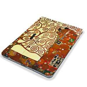 Gustav Klimt Tree of Life case Compatible with iPad Mini Air Pro 7.9 8.3 9.7 10.2 10.9 11 12.9 inch Pattern Cover New 2022 2021 Trifold Stand 3 4 5 6 7 8 9 Generation 69 (9.7" 5/6 gen)