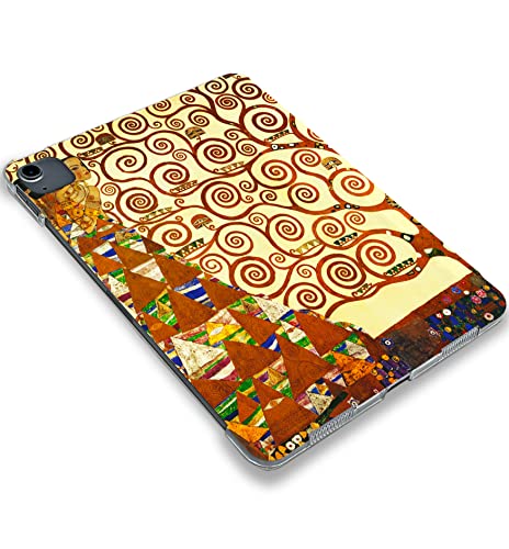 Gustav Klimt Tree of Life case Compatible with iPad Mini Air Pro 7.9 8.3 9.7 10.2 10.9 11 12.9 inch Pattern Cover New 2022 2021 Trifold Stand 3 4 5 6 7 8 9 Generation 69 (9.7" 5/6 gen)