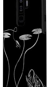 Galaxy S9+ Bass Fishing Bass Rising Lilly Pad Largemouth Bass Case