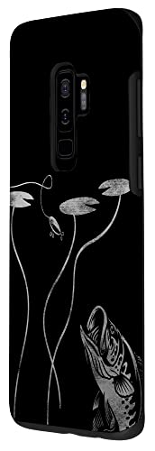 Galaxy S9+ Bass Fishing Bass Rising Lilly Pad Largemouth Bass Case