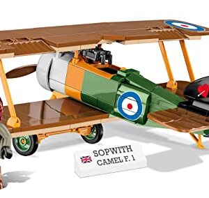 COBI Historical Collection Great War Sopwith F.1 Camel Plane, Multicolor, 175 pieces