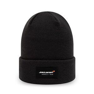 mclaren f1 new era essential cuff beanie (black)