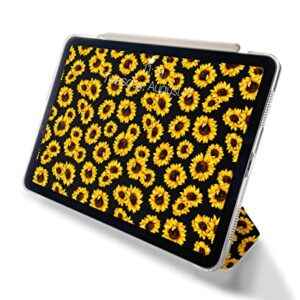 Cute Sunflowers Flower Pattern case Compatible with All Generations iPad Air Pro Mini 5 6 11 inch 12.9 10.9 10.2 9.7 7.9 Plastic Fabric Cover Slim Smart Stand SN524 (8.3" Mini 6th gen)