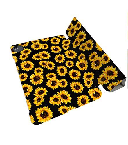 Cute Sunflowers Flower Pattern case Compatible with All Generations iPad Air Pro Mini 5 6 11 inch 12.9 10.9 10.2 9.7 7.9 Plastic Fabric Cover Slim Smart Stand SN524 (8.3" Mini 6th gen)