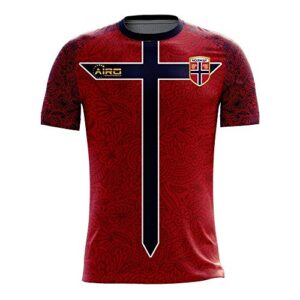 Norway 2022-2023 Home Concept Football Kit (Airo) (Erling Haaland 23)