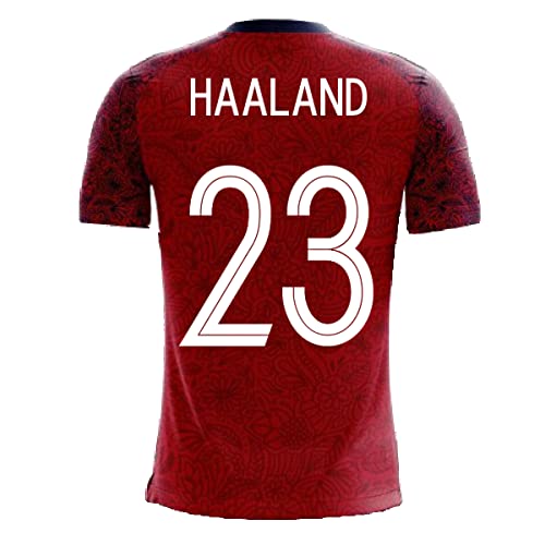 Norway 2022-2023 Home Concept Football Kit (Airo) (Erling Haaland 23)