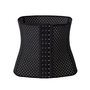 vipolish black waist trainer women waist cincher corset body shaper for lossing weight shaping workout sports