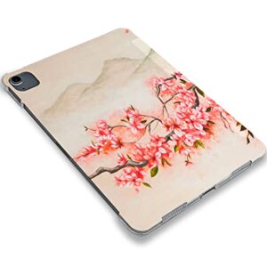 Kawaii Pink Cherry Blossom case Compatible with iPad Mini Air Pro 7.9 8.3 9.7 10.2 10.9 11 12.9 inch Pattern Cover New 2022 2021 Trifold Stand 3 4 5 6 7 8 9 Generation 183 (11" Pro 1/2/3 gen)