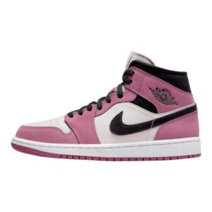 jordan womens wmns air jordan 1 mid se dc7267 500 berry pink - size 7.5w