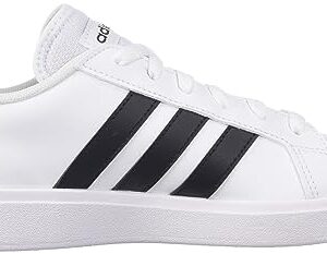 adidas Women's Grand Court Base 2.0 Tennis Shoes, Cloud White-core Black, 8