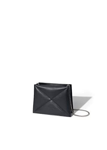 ro Vitre Mini Quilted Sling Bag in Black