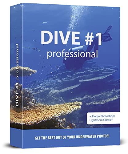 DIVE #1 Professional – Improve your underwater photos easily - photo editing software compatible with Windows 11, 10, 8 and 7