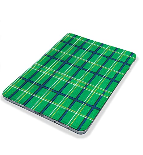 Cute Green Buffalo Plaid case Compatible with iPad Mini Air Pro 7.9 8.3 9.7 10.2 10.9 11 12.9 inch Pattern Cover New 2022 2021 Trifold Stand 3 4 5 6 7 8 9 Generation 231 (9.7" 5/6 gen)