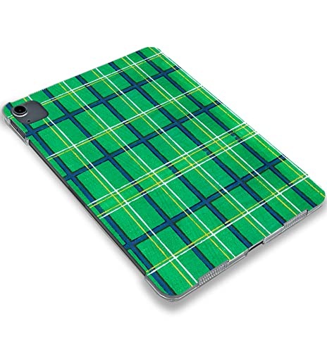 Cute Green Buffalo Plaid case Compatible with iPad Mini Air Pro 7.9 8.3 9.7 10.2 10.9 11 12.9 inch Pattern Cover New 2022 2021 Trifold Stand 3 4 5 6 7 8 9 Generation 231 (9.7" 5/6 gen)