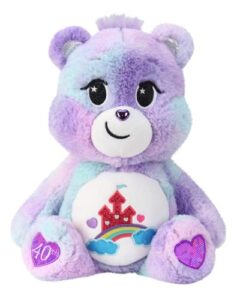 care bears new 2022 14" plush - 40th anniversary care-a-lot bear - soft huggable material!