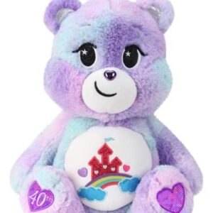 Care Bears New 2022 14" Plush - 40th Anniversary Care-a-Lot Bear - Soft Huggable Material!