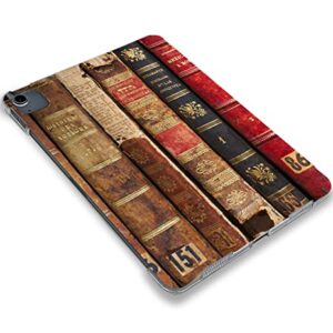 Cute Library Books Pattern case Compatible with iPad Mini Air Pro 7.9 8.3 9.7 10.2 10.9 11 12.9 inch Pattern Cover New 2022 2021 Trifold Stand 3 4 5 6 7 8 9 Generation 259 (10.2" iPad 7/8/9 gen)