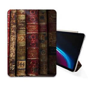 Cute Library Books Pattern case Compatible with iPad Mini Air Pro 7.9 8.3 9.7 10.2 10.9 11 12.9 inch Pattern Cover New 2022 2021 Trifold Stand 3 4 5 6 7 8 9 Generation 259 (10.2" iPad 7/8/9 gen)