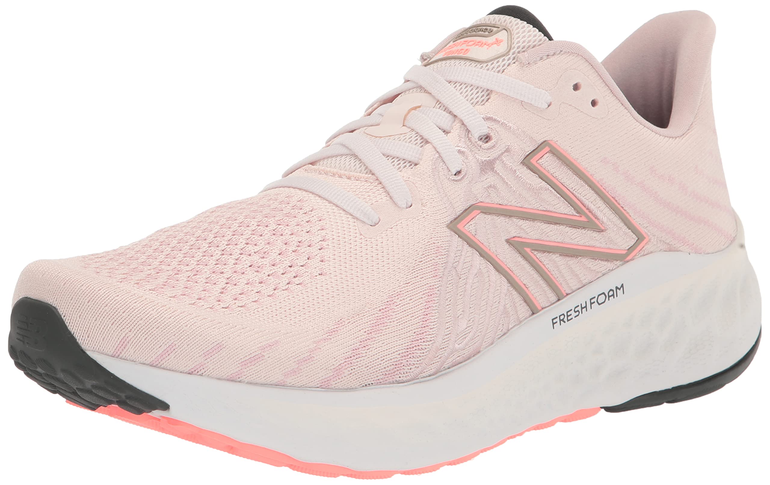 New Balance Women's Fresh Foam X Vongo V5 Running Shoe, Washed Pink/Grapefruit/Stone Pink, 9.5 Wide