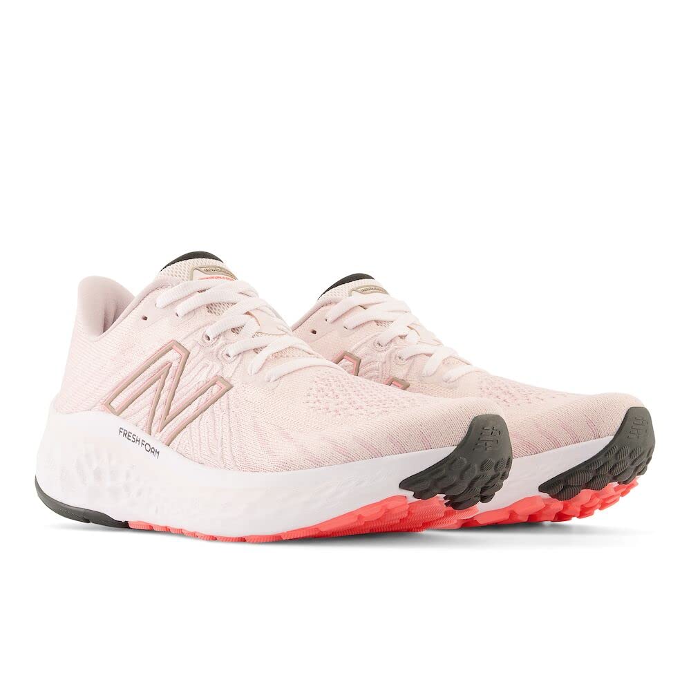 New Balance Women's Fresh Foam X Vongo V5 Running Shoe, Washed Pink/Grapefruit/Stone Pink, 9.5 Wide