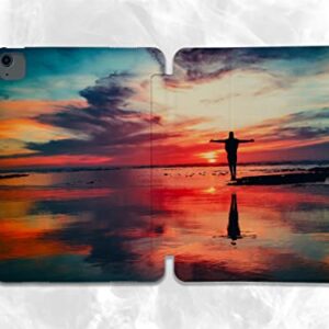 Cute Ocean Clouds Sky case Compatible with iPad Mini Air Pro 7.9 8.3 9.7 10.2 10.9 11 12.9 inch Pattern Cover New 2022 2021 Trifold Stand 3 4 5 6 7 8 9 Generation 324 (10.2" 7/8/9 gen)