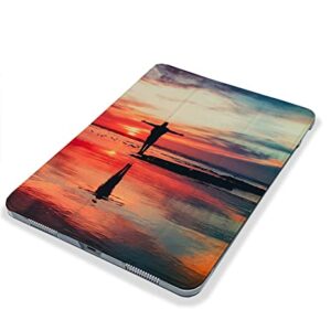 Cute Ocean Clouds Sky case Compatible with iPad Mini Air Pro 7.9 8.3 9.7 10.2 10.9 11 12.9 inch Pattern Cover New 2022 2021 Trifold Stand 3 4 5 6 7 8 9 Generation 324 (10.2" 7/8/9 gen)