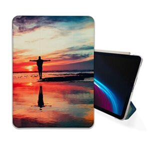 Cute Ocean Clouds Sky case Compatible with iPad Mini Air Pro 7.9 8.3 9.7 10.2 10.9 11 12.9 inch Pattern Cover New 2022 2021 Trifold Stand 3 4 5 6 7 8 9 Generation 324 (10.2" 7/8/9 gen)