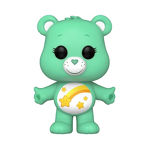 Funko Pop! Animation: Care Bears 40th Anniversary - Wish Bear with Flocked Chase (Styles May Vary)