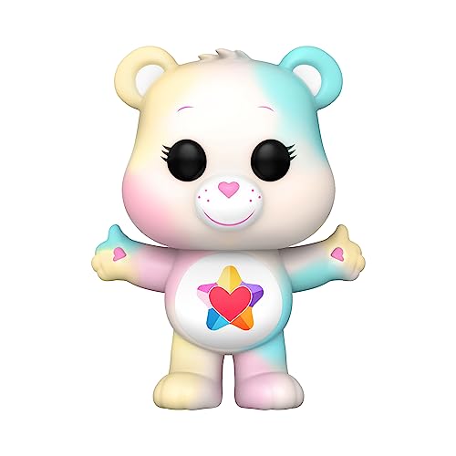 Funko Pop! Animation: Care Bears 40th Anniversary - True Heart Bear with Translucent Glitter Chase (Styles May Vary)