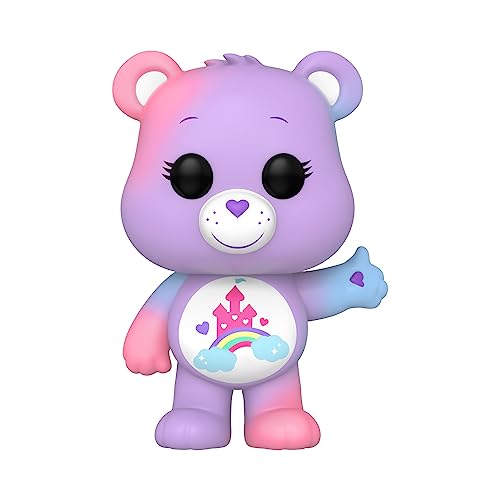 Funko Pop! Animation: Care Bears 40th Anniversary - Care-A-Lot Bear with Translucent Glitter Chase (Styles May Vary)