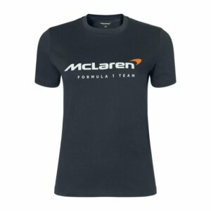 mclaren f1 women's core essentials logo t-shirt grey