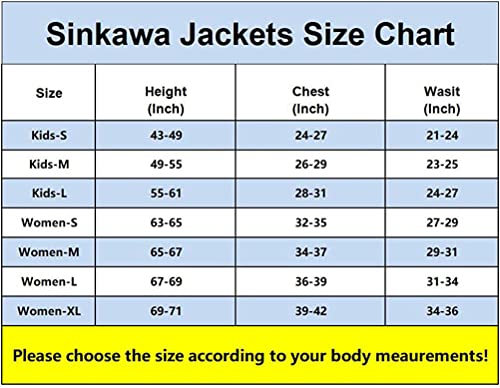 Sinkawa Jackets Anime Outfits Moon Cosplay Costume For Women Girls Kids-L