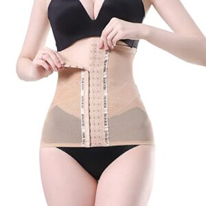 hshsyp waist trainer corset for women, underbust zipper corset body shaper for tummy control