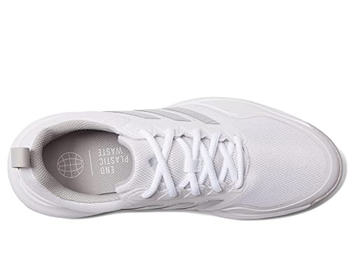 adidas Women's W TECH Response SL3 Golf Shoe, FTWR White/Grey Two/Silver met, 9