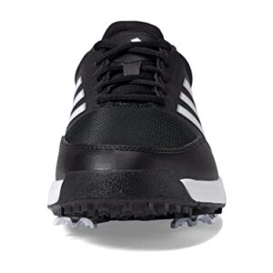 adidas Women's W TECH Response 3.0 Golf Shoe, core Black/FTWR White/Silver met, 8