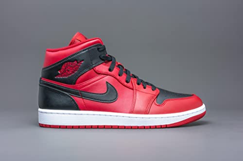 Jordan Mens 1 Mid 554724 660 Reverse Bred - Size 10