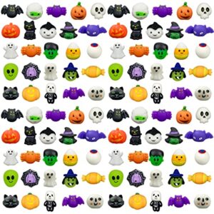 anditoy 100 pcs halloween mochi squishy toys squishies halloween toys for kids girls boys halloween party favors halloween treat bags gifts