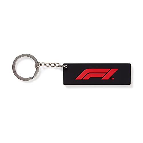 Fuel For Fans Formula 1 - Official Merchandise - F1 Logo Keyring - Black - Size: One Size