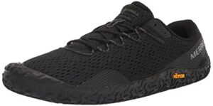 merrell men's vapor glove 6 sneaker, black, 10.5