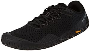 merrell women's vapor glove 6 sneaker, black, 10.5