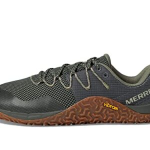 Merrell Men's Trail Glove 7 Sneaker, Pine/Gum, 9