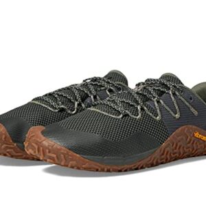 Merrell Men's Trail Glove 7 Sneaker, Pine/Gum, 9